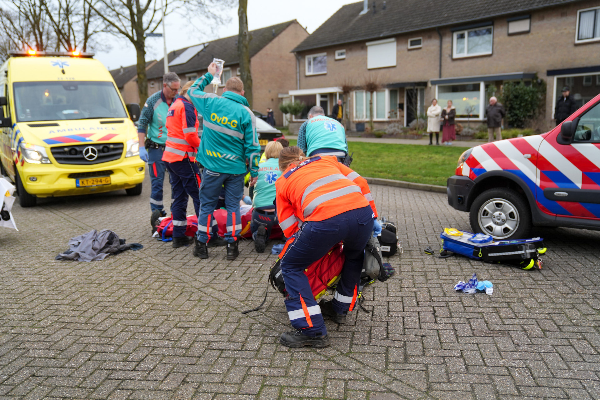 Ernstige aanrijding tussen elektrische fietser en auto - 112Brabant