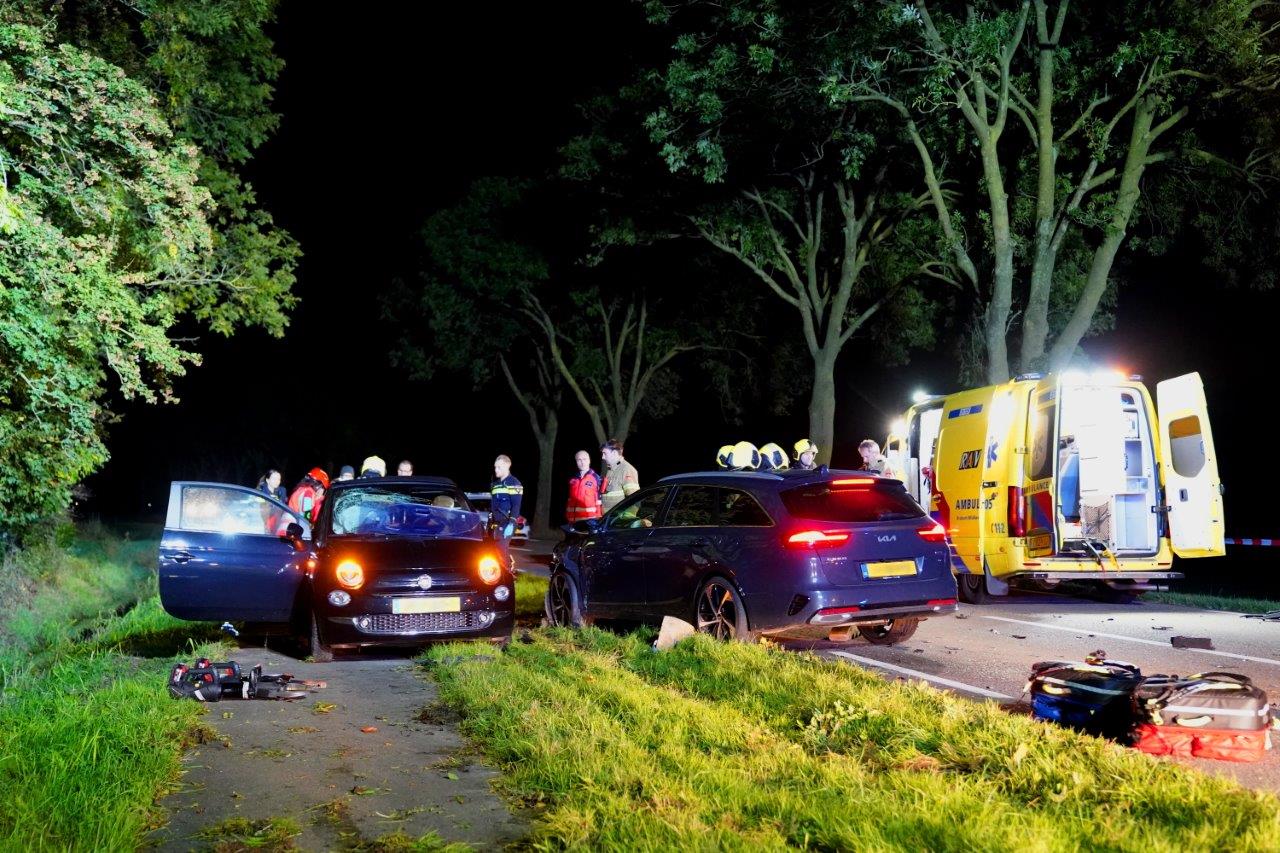 Drie gewonden na ernstig ongeval - 112 Nederland