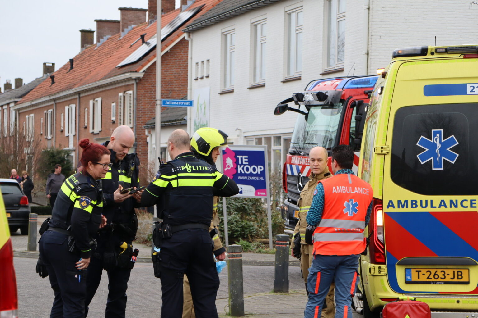 Slachtoffer gereanimeerd na ongeval, traumahelikopter geland - 112Brabant