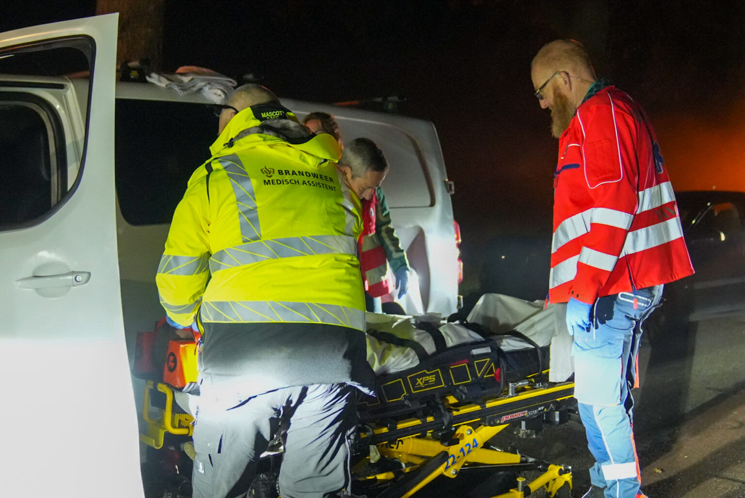 Meerdere gewonden door botsing tussen auto en bestelbus - 112Brabant