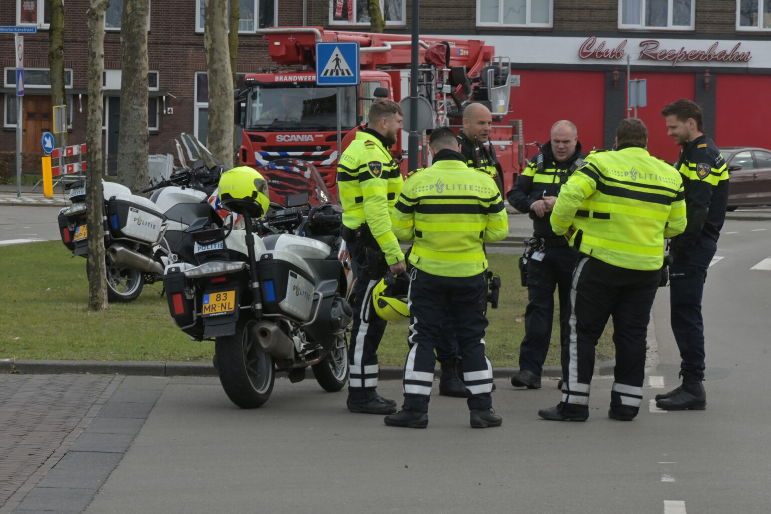 Motoragent gewond na val met dienstmotor - 112Brabant